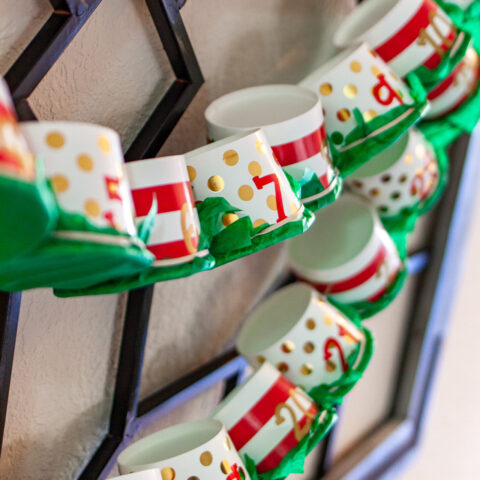 How to Make a Reverse Advent Calendar - One Hangry Mama