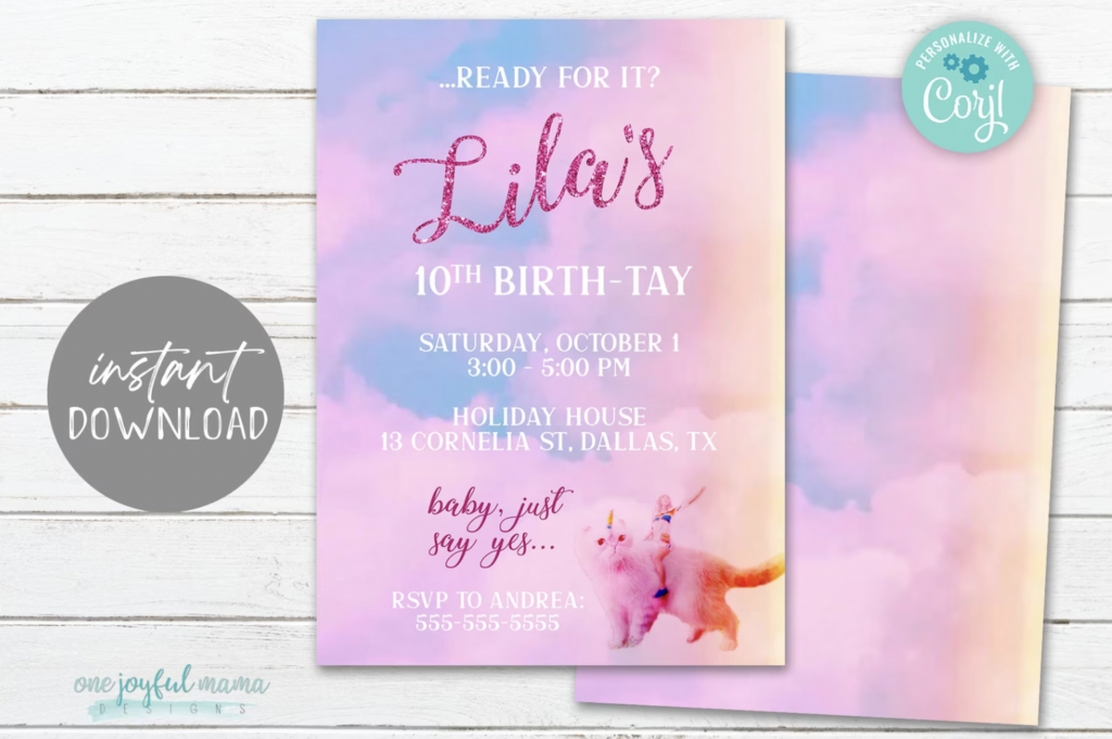 Epic Taylor Swift Birthday Party Ideas - One Hangry Mama